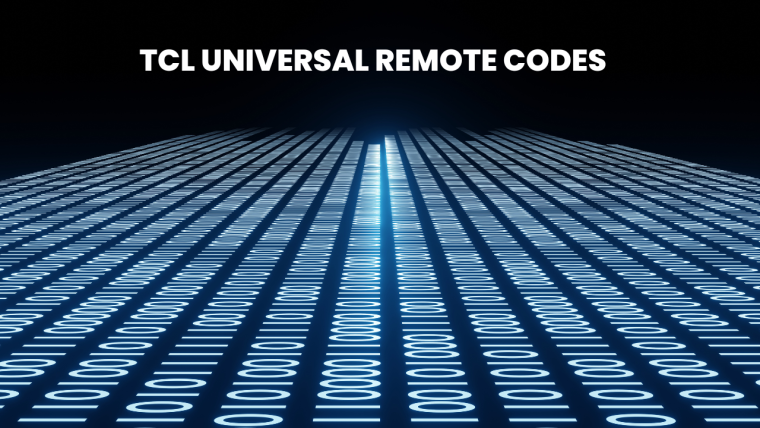 3,4,5 Digit TCL Universal Remote Codes | How To Program?